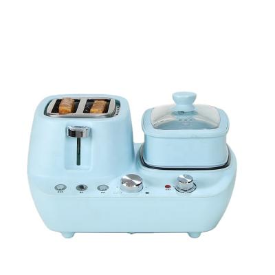 Cina Factory Supply 3 In 1 Multi Purpose Small Household Breakfast Machine Toaster in vendita