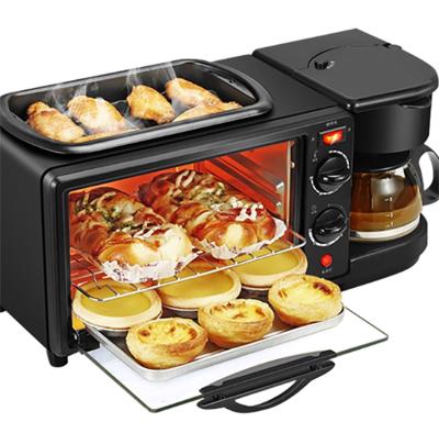 Cina Hot Sale OEM sandwich maker toaster bread oven multifunctional 3 in 1 breakfast maker in vendita