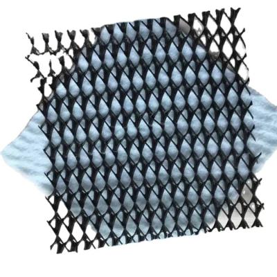 China 4 mm-8 mm dikte HDPE samengestelde net drainage net bij directe levering voor witte kleur Te koop