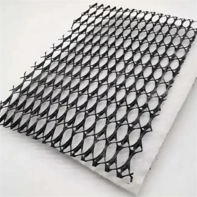 China Luxin Composite Drainage Geonet met geotextiellengte 50m/100m/klantspecificatie Te koop