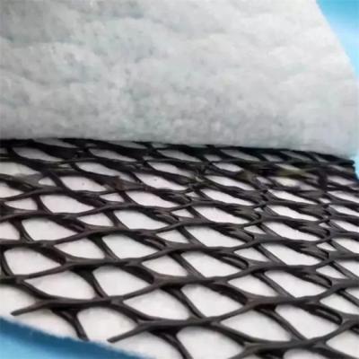 中国 50m/100m 長さ HDPE メッシュ 3D複合排水複合地質網 黒白 販売のため