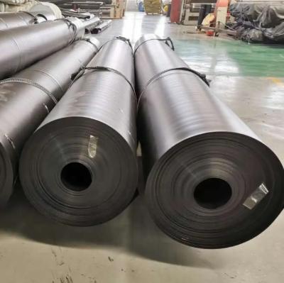 China Grote geomembraan van HDPE voor stortplaatsen van kunststof voor vijver van vissen Zwart of op aanvraag Te koop