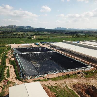 China 2.0mm Geomembrana de HDPE para comprimento de lago 50m-100m ou conforme suas necessidades Flexível à venda