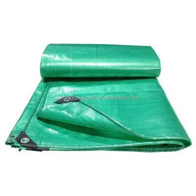中国 トラックカー用 パーソナル HDPE タールパウリン 双面緑色 PE タールパウリン 幅 2m-100m 販売のため