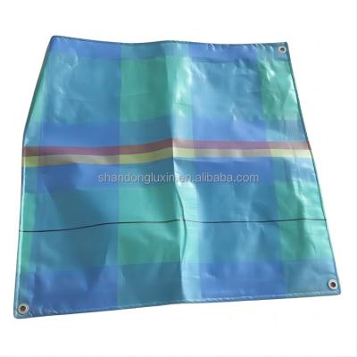 Cina Copertura impermeabile per pallet pesanti Tarpaulin Tarp 140gsm Reutilizzabile Copertura montata per pallet in vendita
