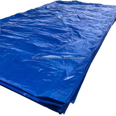 Cina Tende in polietilene blu rivestite in PE per coperture di tetto impermeabili e antipolvere in vendita