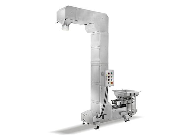 Z-Type Bucket Elevator component for frozen meatball packaging system