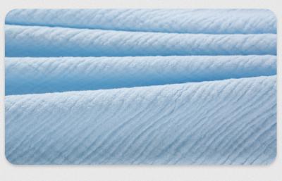 Cina 6 strati drappeggiano con crespo il colore di Gauze Fabric Environmental Protection Any in vendita