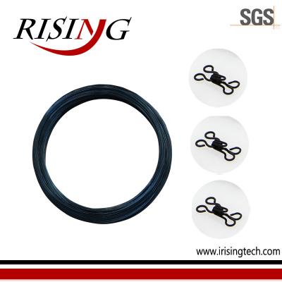 China China factory, 0.80mm dyeable nylon coated wire for hook and eye of underwear for sale