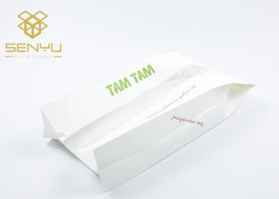 China Biodegradable Printed Paper Bags / Promotional Printed White Paper Bags for sale