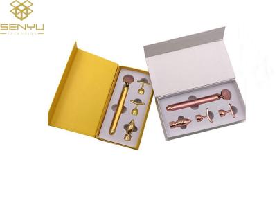 Cina Contenitori d'imballaggio di cosmetico facciale del rullo/contenitori cosmetici su ordinazione copertina dura magnetica in vendita