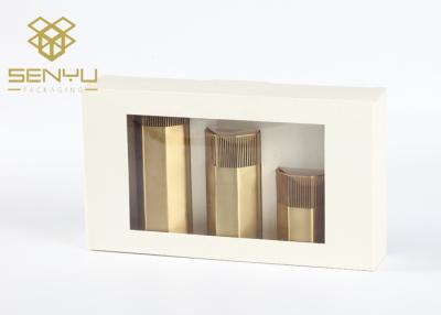 Chine Boîte carrée d'emballage du papier 350g avec la surface claire de stratification de Matt de fenêtre à vendre
