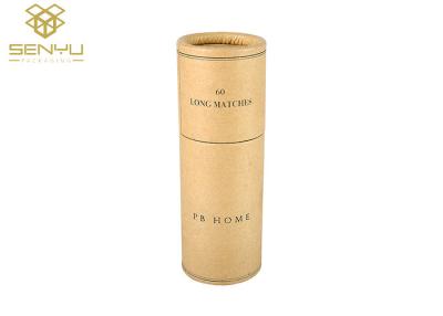 China Cardboard Paper Tube Packaging / Wine Bottle Pack Paper Tube Container for sale