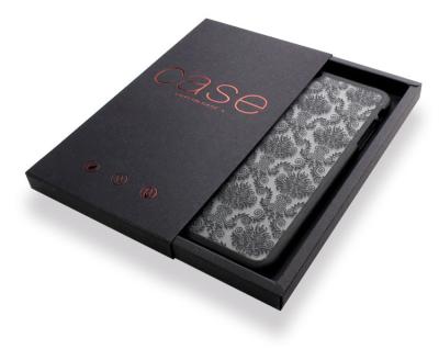 Cina Contenitore su ordinazione di cassa del telefono della carta kraft che imballa per il contenitore d'imballaggio di caso di Iphone 8 in vendita