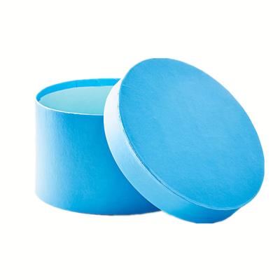 China De Buis die van het douanekarton Blauwe Kleurensteen verpakken eindigt om het Pak van de Cilindergift Te koop