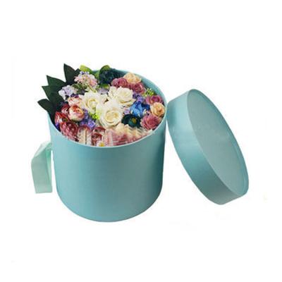 中国 注文のロゴのボール紙の贅沢のあたりで包むギフトの花のペーパー管 販売のため