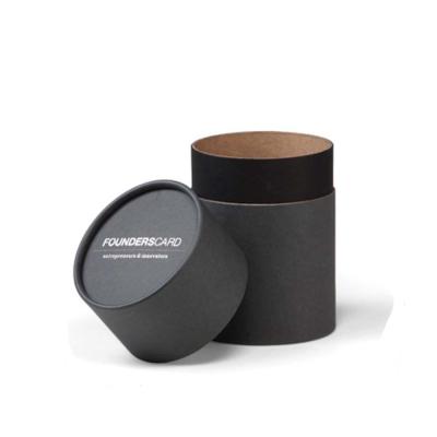 China Printed Beautiful Kraft Paper Tube Packaging For T Shirt for sale