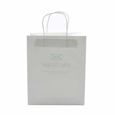 China Eco Friendly Printed Paper Bags Portable With Handle Oem Odm Available for sale