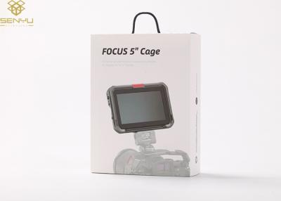 中国 カメラの付属品のために包む白い顧客用ボール紙の紙箱 販売のため