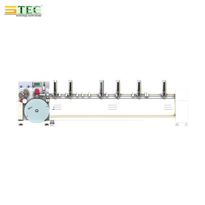 중국 자동 알루미늄 베네치안 블라인드 슬랫 성형, 절단, 펀칭 및 사다리끈 삽입 기계 판매용