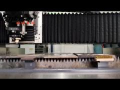 PRECISION ENCLOSED CNC STEEL LASER CUTTING MACHINE