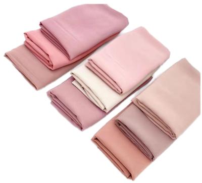China Supplier Wholesale Tudungborong Bawal Sexy Girl Muslim Women Hijab Soild Colors Polyester Fabric Voile Ethnic Scarves & Shawls for sale