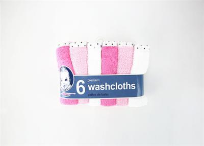 China Enthäuten Sie freundliche organische Baby-Waschlappen, das Wegwerf Badeumhang-Tuch des Baby-6pk nicht zu verkaufen