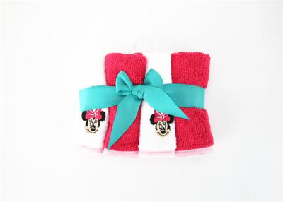 China Baby-Waschlappen 220GSM Microfiber, schönes Minnie Mouse-Baby-Bad-Tuch zu verkaufen