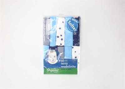 China Weiches und luxuriöses Polyester der Baby-Bad-Waschlappen-80% der Biobaumwolle-20% zu verkaufen