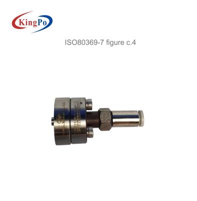 China Iso80369-3 αρσενικός ΣΥΝΔΕΤΉΡΑΣ αναφοράς μετρητών σχήματος C.3 για τη δοκιμή του θηλυκού ΕΝΤΕΡΙΚΟΎ ΣΥΝΔΕΤΉΡΑ για τη διαρροή for sale