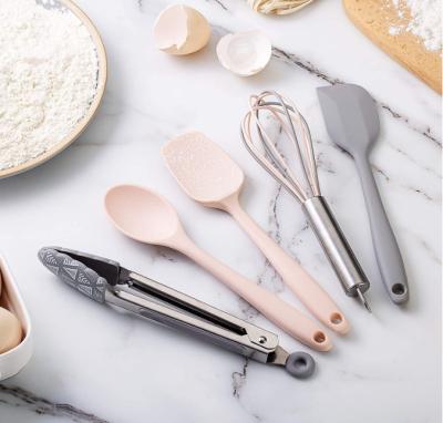 Cina Cucini With Color che A ha messo di 5 Mini Kitchen Utensils-Silicone Kitchen Tools in vendita