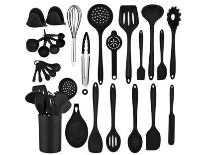 China 28pcs het Werktuig van de siliconekeuken plaatst Nonstick Nonscratch Minimalistische Stijl Te koop
