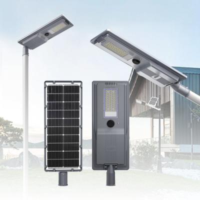 중국 좋은 품질 Ip65 방수 야외 도로 라이트 Smd 다이 캐스팅 알루미늄 400w 600w All in One LED 태양광 거리 라이트 판매용