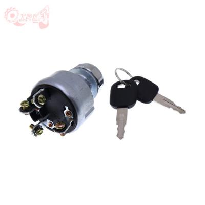 China E320C graafwerktuig Electrical Parts 4 de Schakelaar 9G7641 van de Lijnenontsteking met Sleutel Te koop