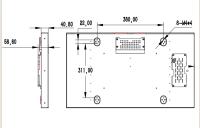 Quality 32Inch FHD Lcd High Brightness Tft Display Commercial 2000Nits Tft Lcd Digital Color Monitor for sale