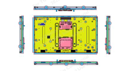 32Inch 1920×1080 high brightness lcd monitor FHD 2500cd/m2 Lcd panel type tft