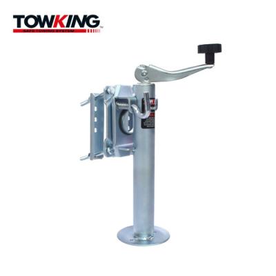 中国 Footplateの旋回装置のトレーラーのジャックの立場1000lbs容量Topwindのボルト 販売のため