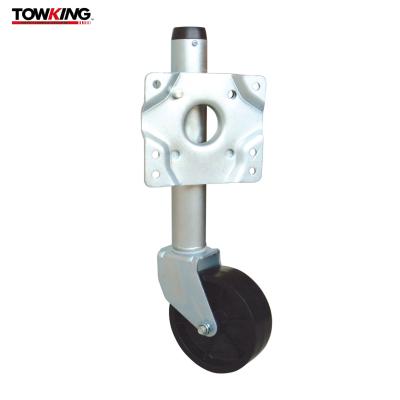 Cina Lo zinco ha placcato i rimorchi del catamarano dell'assistente 600Lbs Marine Swivel Trailer Jack For di rivestimento in vendita