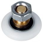 Chine Rouleaux non standard de porte coulissante de nylon de PVC pour le vitrail de 6-12MM à vendre