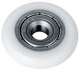 Chine Rouleaux en nylon lisses de porte coulissante du diamètre 22-26mm pour le compartiment de douche à vendre