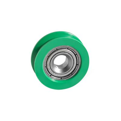 Chine ODM en nylon vert poli de rouleaux de porte coulissante pour l'écran de douche incurvé à vendre
