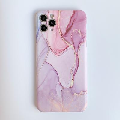 China Van de de Aardrijkskundetelefoon van IMD Marmeren de Dekkingstpu Gel Schokbestendige Stofvrij voor Iphone 7 8 plus Te koop