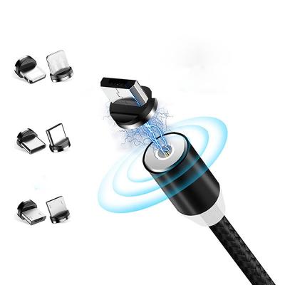Cina Il caricatore magnetico del telefono cabla la prova di fuoco di 1m 5V 2A con 3 adattatori in vendita