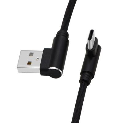 Cina il telefono cellulare veloce della tassa 2.4A cabla la fibra Bent Adapter Game Partner materiale di 1m in vendita