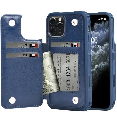 Cina Casse ibride molli del portafoglio del telefono cellulare del titolare della carta lavabili per Iphone 12 in vendita