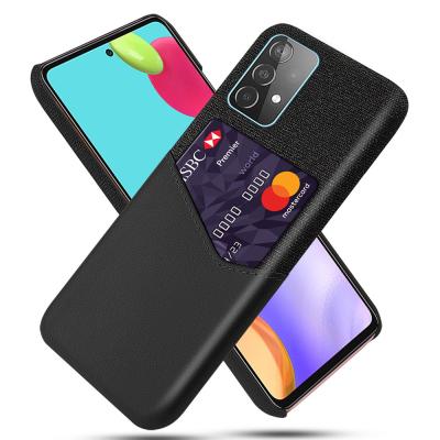 Cina Copertura mobile del titolare della carta della prova del graffio, cassa di cuoio del telefono di protezione di caduta dell'unità di elaborazione per Samsung in vendita