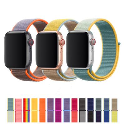 Cina Cinghia di nylon 38mm della banda dello Smart Watch 40mm 42mm per Apple in vendita