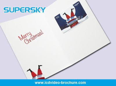 China FCC video material de papel ROHS del CE de la tarjeta del folleto de Digitaces LCD aprobada en venta