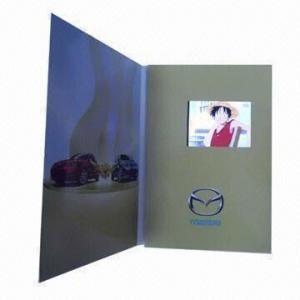 China Cabo video de USB do volume máximo do cartão 55dB de Commerical LCD mini à venda