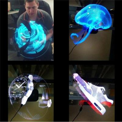 China Diámetro olográfico electrónico de la fan los 42cm de la exhibición de la publicidad del proyector 3D LED del holograma en venta